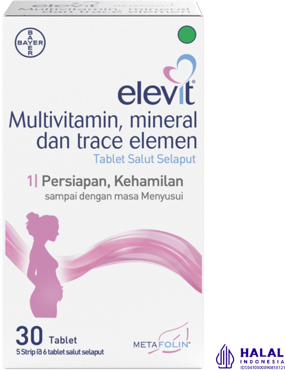 Multivitamin Kehamilan Sampai Menyusui - Elevit